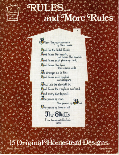Homestead Designs RULES AND MORE RULES