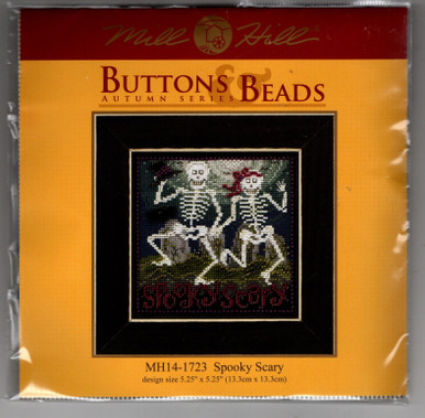 Mill Hill SPOOKY SCARY Autumn Series Buttons & Beads Kit