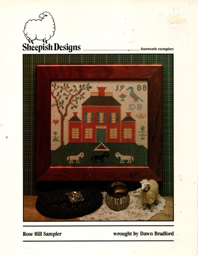 Sheepish Designs ROSE HILL SAMPLER Fourteenth Exemplary