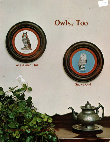 The Needelpoint Studio OWLS TOO Louise Harding