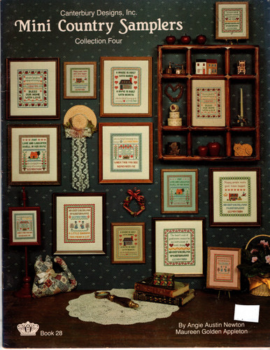 Canterbury Designs MINI COUNTRY SAMPLERS Collection Four