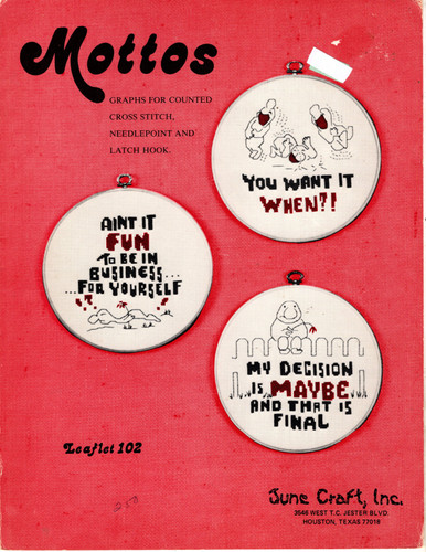 June Craft MOTTOS