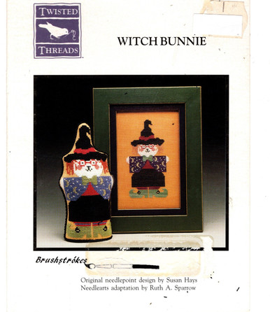 Twisted Threads WITCH BUNNY Brushstrokes