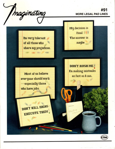 Imaginating MORE LEGAL PAD LINES