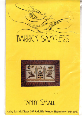 Barrick Samplers FANNY SMALL