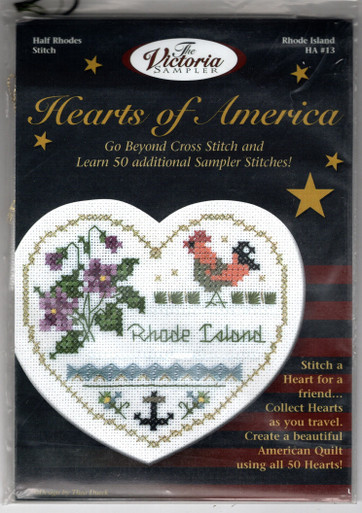 The Victoria Sampler HEARTS OF AMERICA Rhode Island Kit