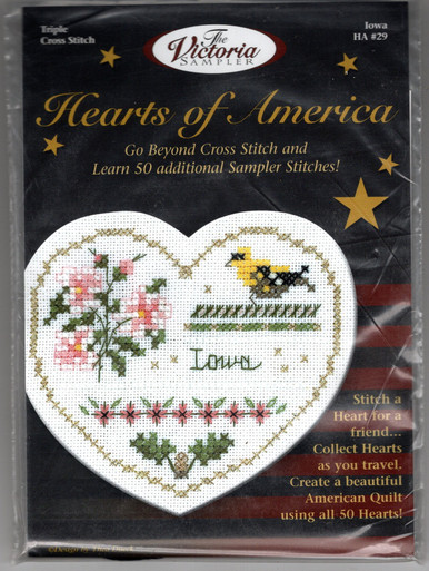 The Victoria Sampler HEARTS OF AMERICA Iowa Kit