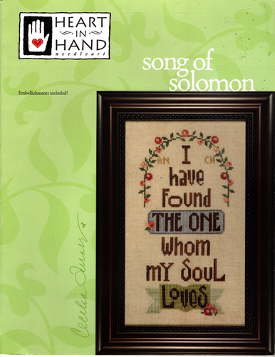 Heart in Hand SONG OF SOLOMON with embellishment pack