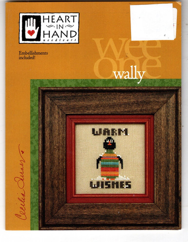 Heart in Hand WALLY Wee One with embellishments