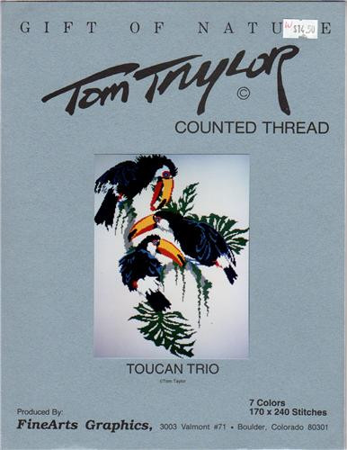 FineArts Graphics GIFT OF NATURE Toucan Trio Tom Taylor