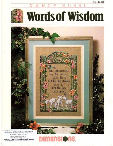 Dimensions WORDS OF WISDOM Nancy Rossi
