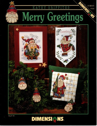 Dimensions MERRY GREETINGS Kathy Griffiths