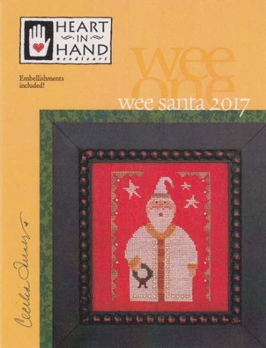 Heart in Hand WEE SANTA 2017 Wee One with embellishment pack