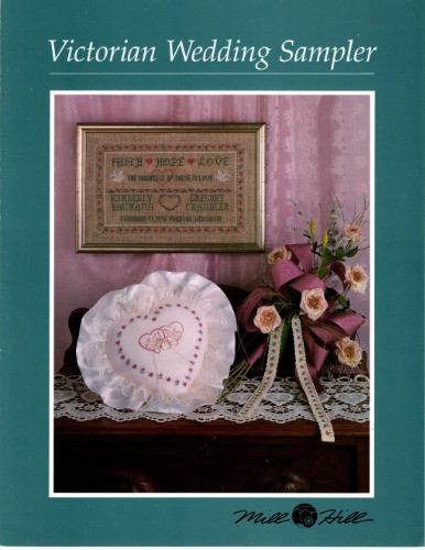 Mill Hill VICTORIAN WEDDING SAMPLER