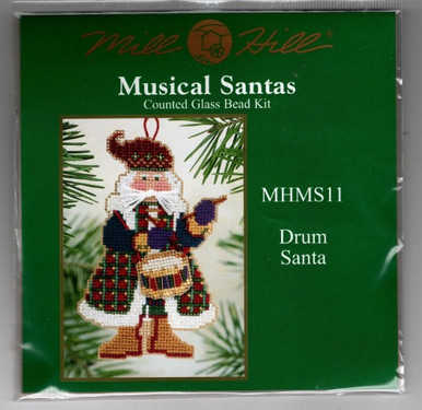 Mill Hill DRUM SANTA Musical Santas Kit