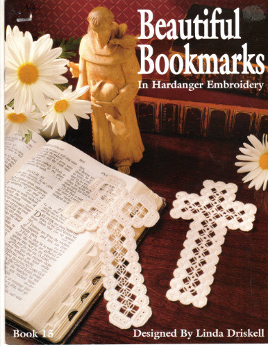 Linda Driskell BEAUTIFUL BOOKMARKS in Hardanger Embroidery