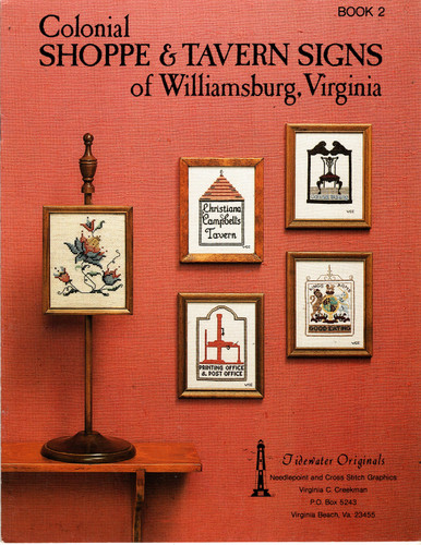 Tidewater Originals COLONIAL SHOPPE & TAVERN SIGNS of Williamsburg ...