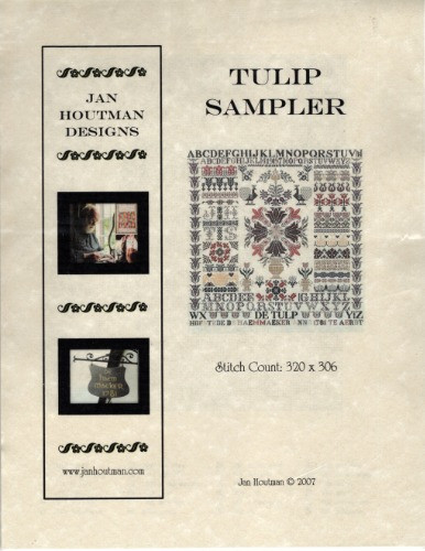 Jan Houtman Designs TULIP SAMPLER