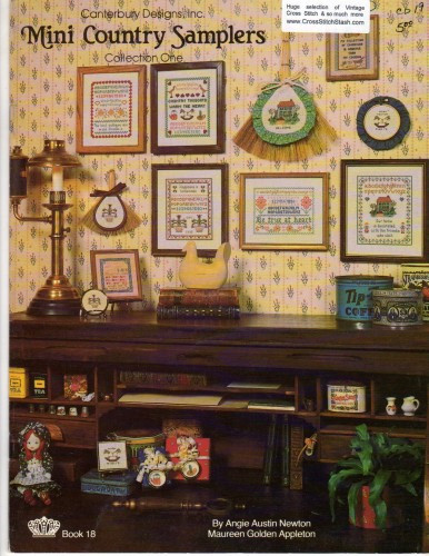 Canterbury Designs MINI COUNTRY SAMPLERS Collection One