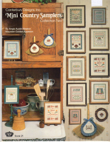 Canterbury Designs MINI COUNTRY SAMPLERS Collection Two