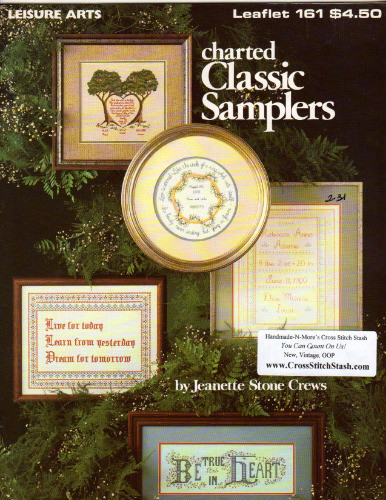 Leisure Arts CHARTED CLASSIC SAMPLERS