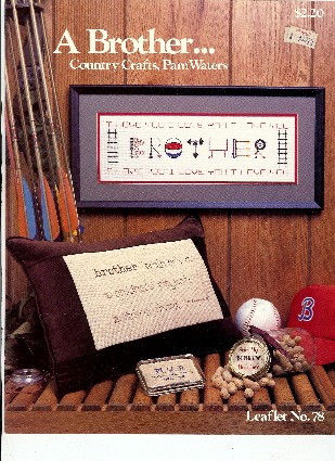 Country Crafts A BROTHER... Pat Waters