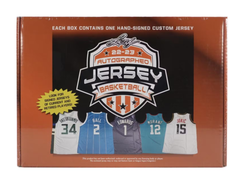 2023 Leaf Autographed Basketball Jersey Box - Sportsamerica Sports Cards