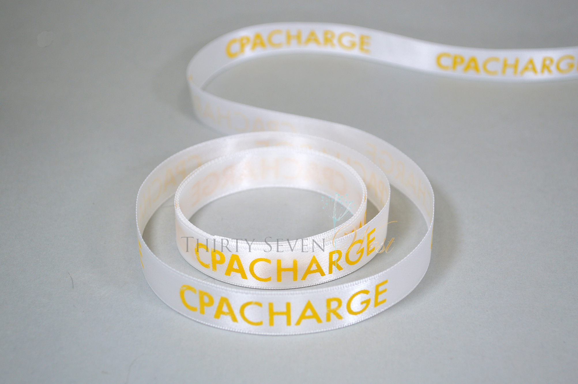 Custom Pantone Matching Ribbon Satin with Logo