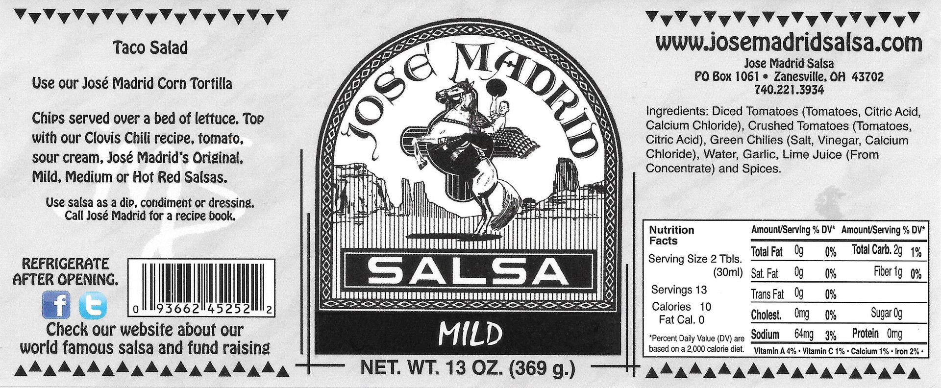 Jose Madrid Salsa Fundraising