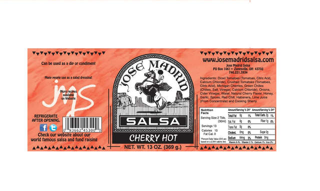 Jose Madrid Salsa Fundraising