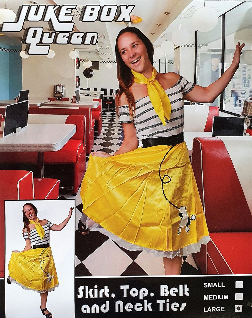 Adult Juke Box Queen - All Party Supplies