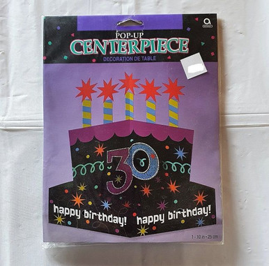 Centrepiece 30 The Party Conti - All Party Supplies