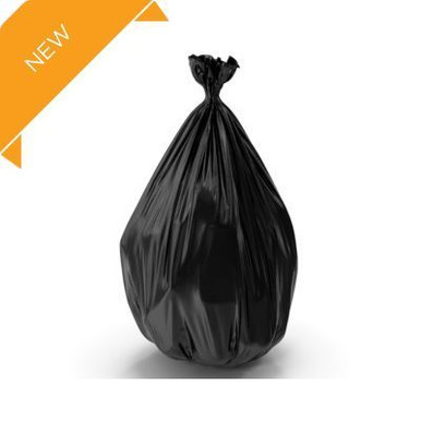 Bag Garbage 80ltr Extra Heavy Duty Black - All Party Supplies