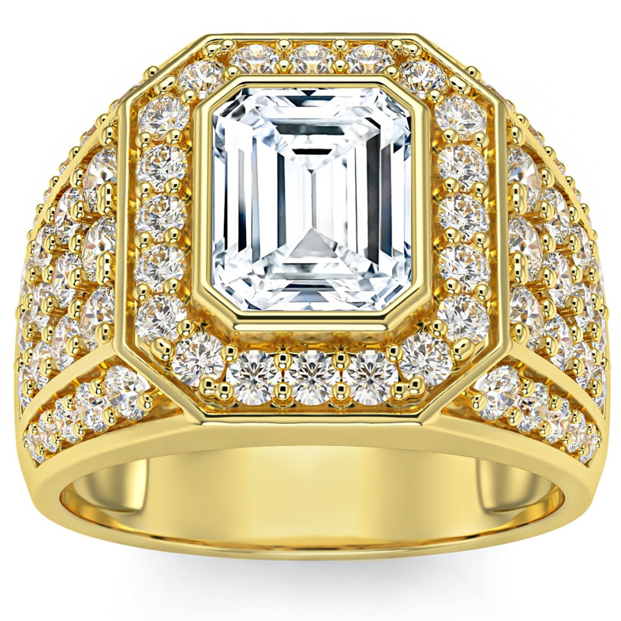 Mens 3ct diamond ring store