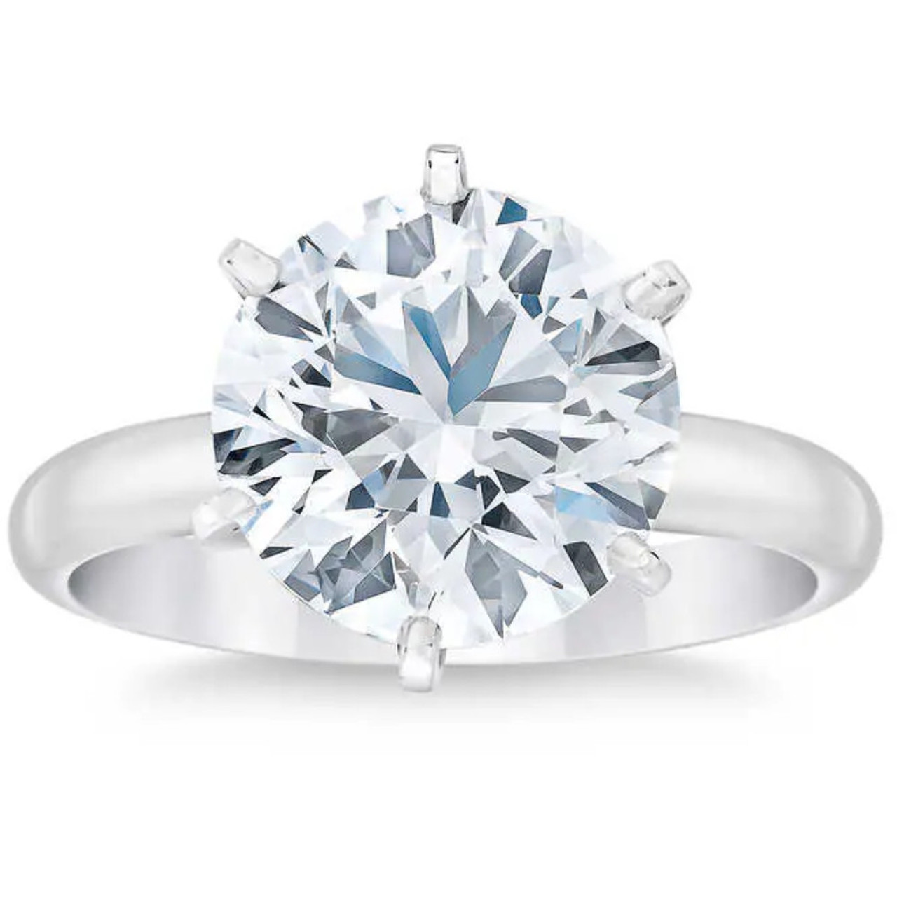 5 carat platinum diamond ring store