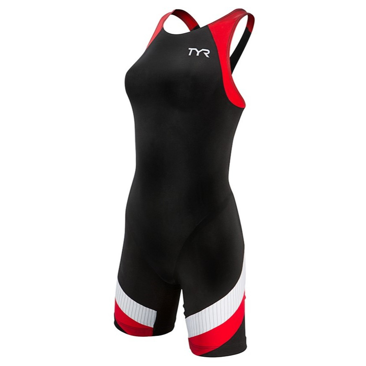 TYR Women's Carbon Aero Back Short John Tri Suit - Triathlete Sports
