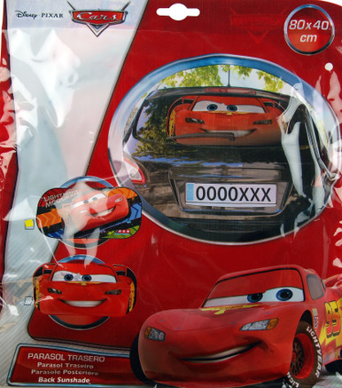 Universal Size Disney Cars Large View Rear Window Car Sun Shade - Blue ...