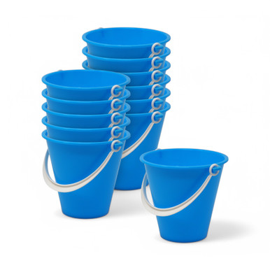 Blue Food Grade Quality Buckets - Party Food / Favours - Set of 12 ...