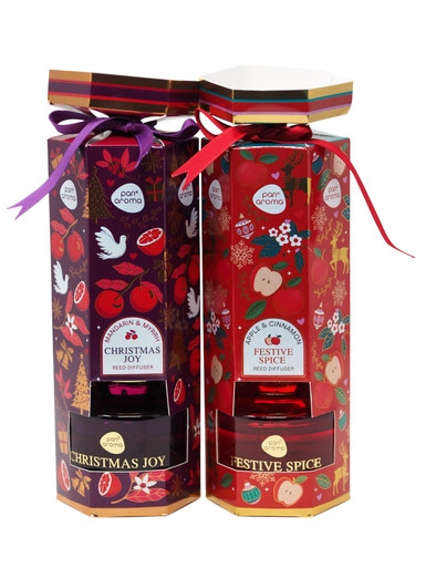Christmas Reed Diffusers - Christmas Joy / Festive Spice Gift Set - Set ...