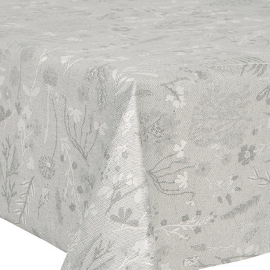 Murcia: Lorraine Grey - Extra Wide Wipe Clean Tablecloth