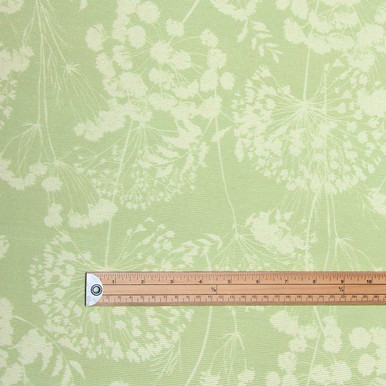 Navarra: Ceres Verde Acrylic Coated Fabric - Extra Wide