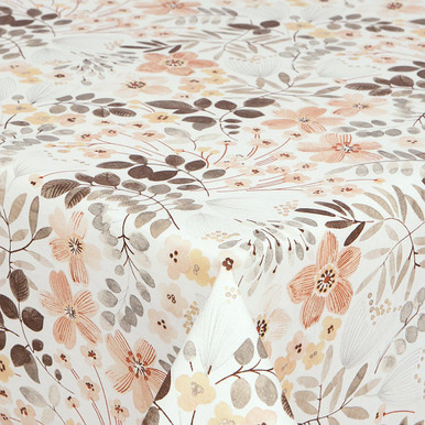 Living: Autumn Flowers - Wipe Clean Tablecloth