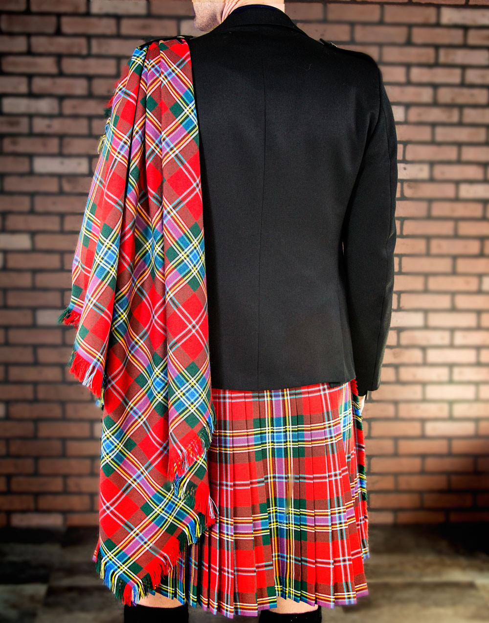 Argyle Jacket 5 Button Vest Kilt Package | Claymore Imports