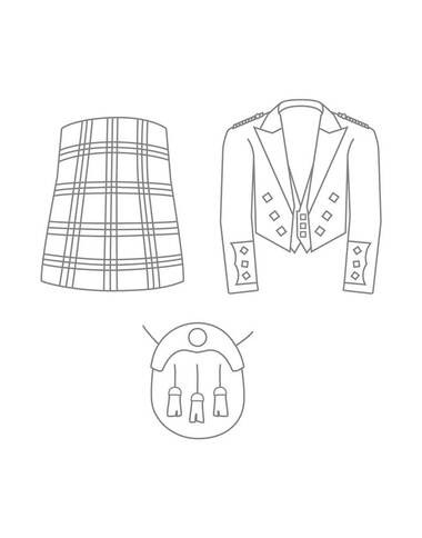 Customizable Formal Kilt Package