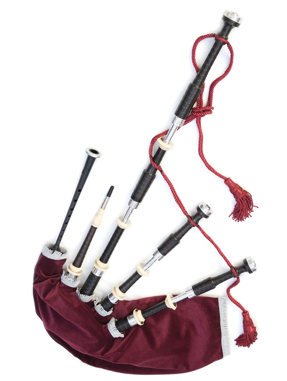 McCallum Bagpipes AB4 Deluxe Celtic or Thistle Engraving, Imitation ...
