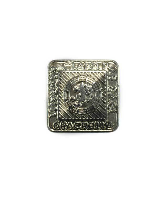 Polished Chrome Metal Buttons 3/4"