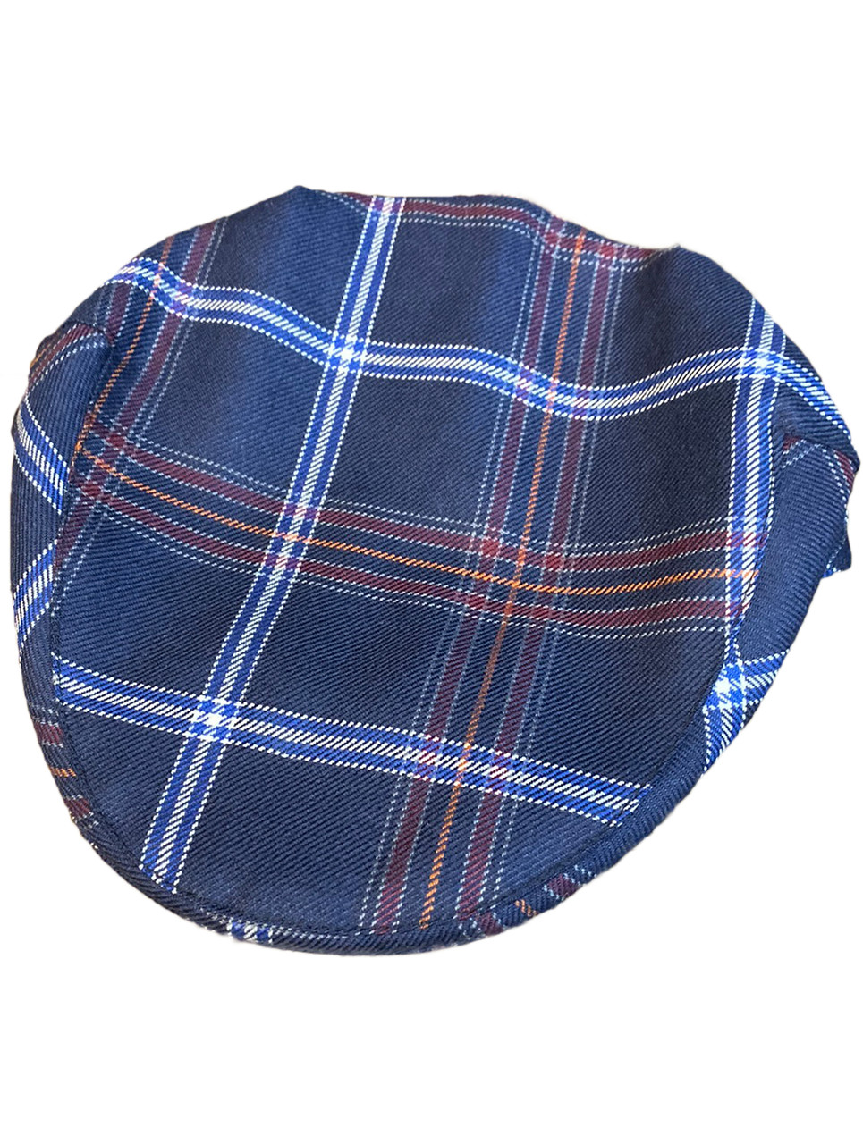 Jewish Tartan Flat Cap