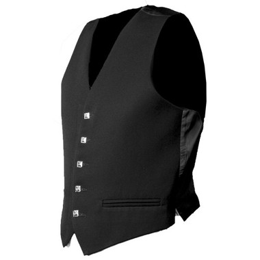 Prince Charlie 5 Button Vest - Claymore Imports