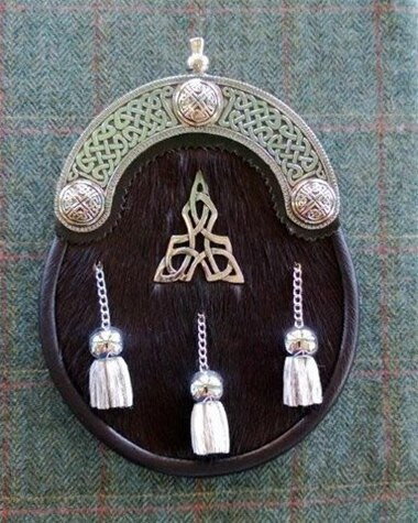 Celtic Stag Zebra Sporran