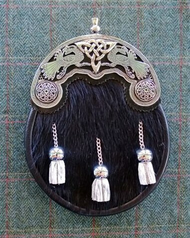 Celtic Stag Zebra Sporran